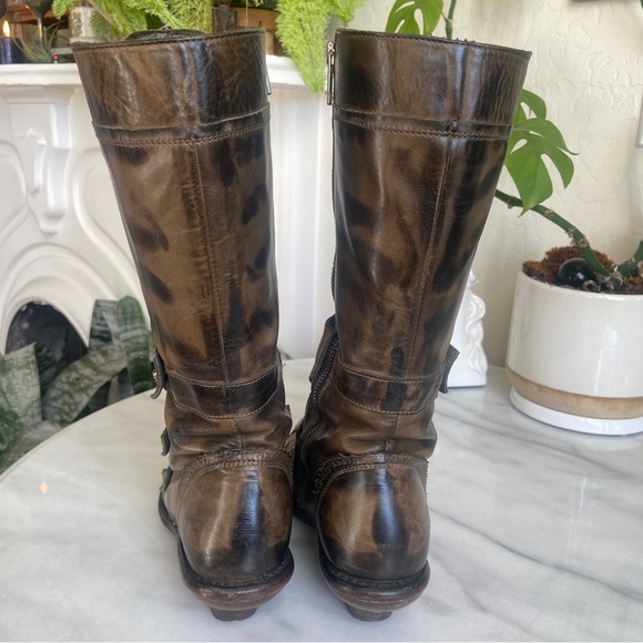 Vintage | Shoes | Vintage Dkode 200s English Leather Boots Kitten Heel ...